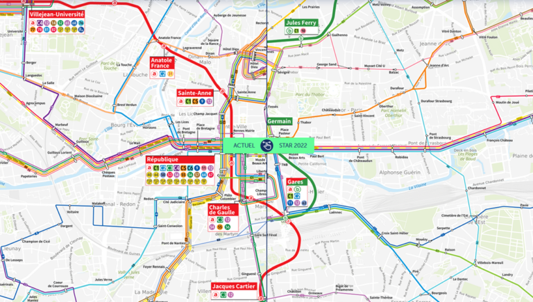 Rennes Métropole déploie un nouveau réseau de bus – Gart